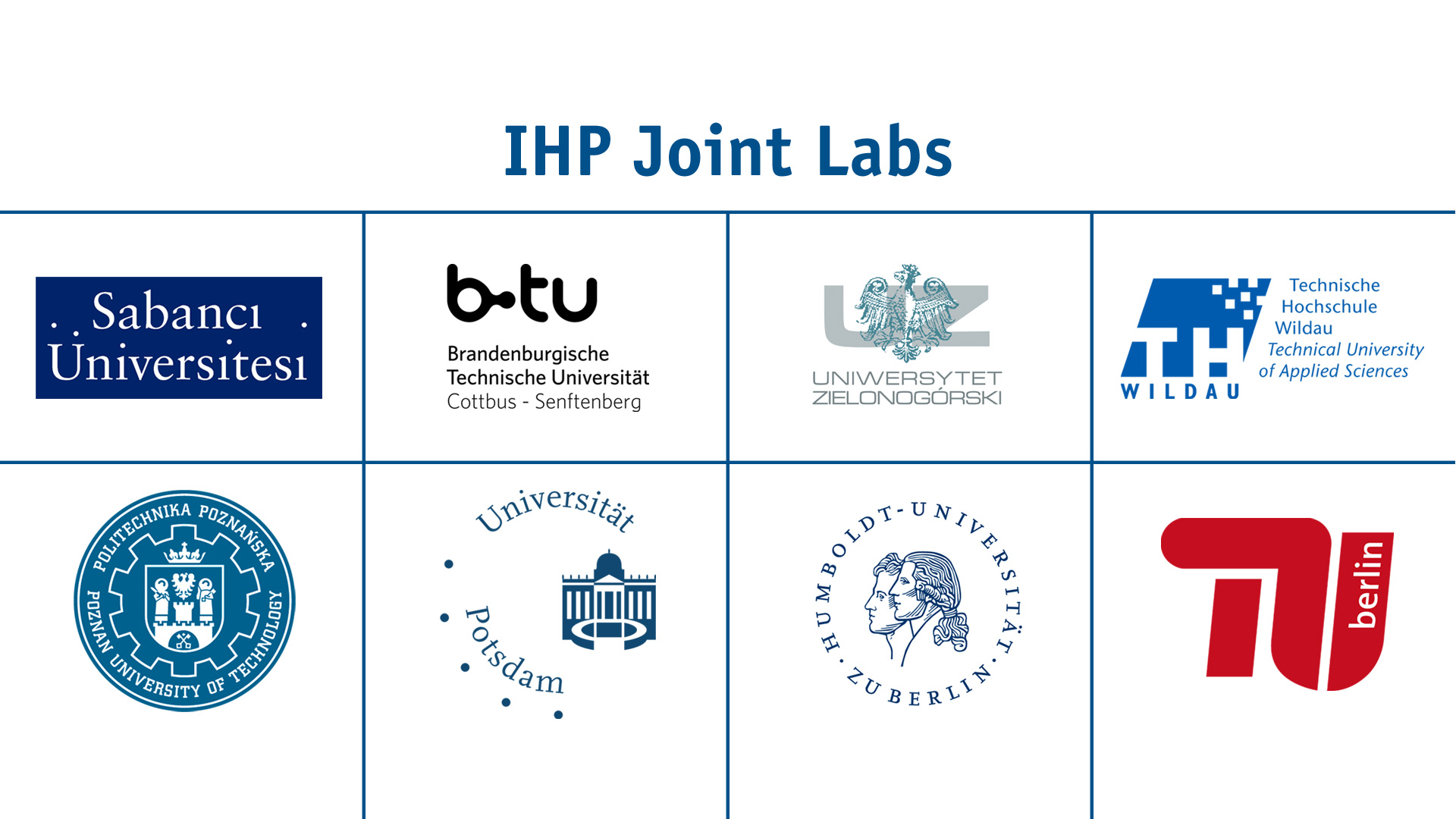 IHP : Joint Labs